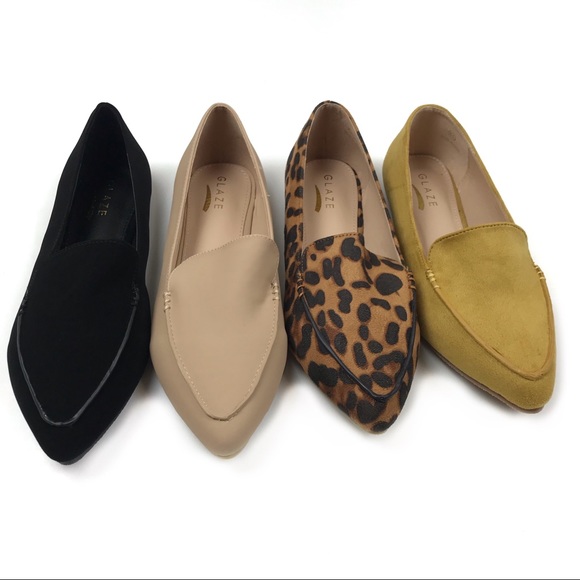 Shoes | Nib Black Suede Flats Sz 85 | Poshmark